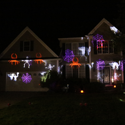 Star Shower Slide Show - Halloween | With Remote