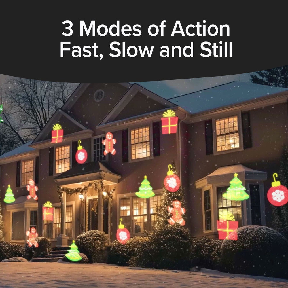 Star Shower Slide Show - Christmas | With Remote