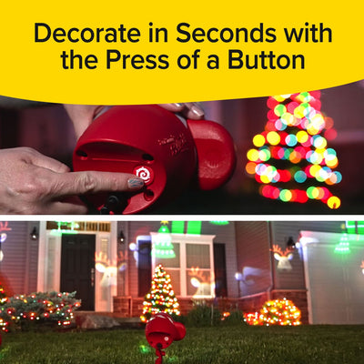 Star Shower Slide Show - Christmas | With Remote